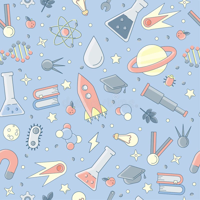 School Science and Education Vector Template Banners Set in Mode Stock ...