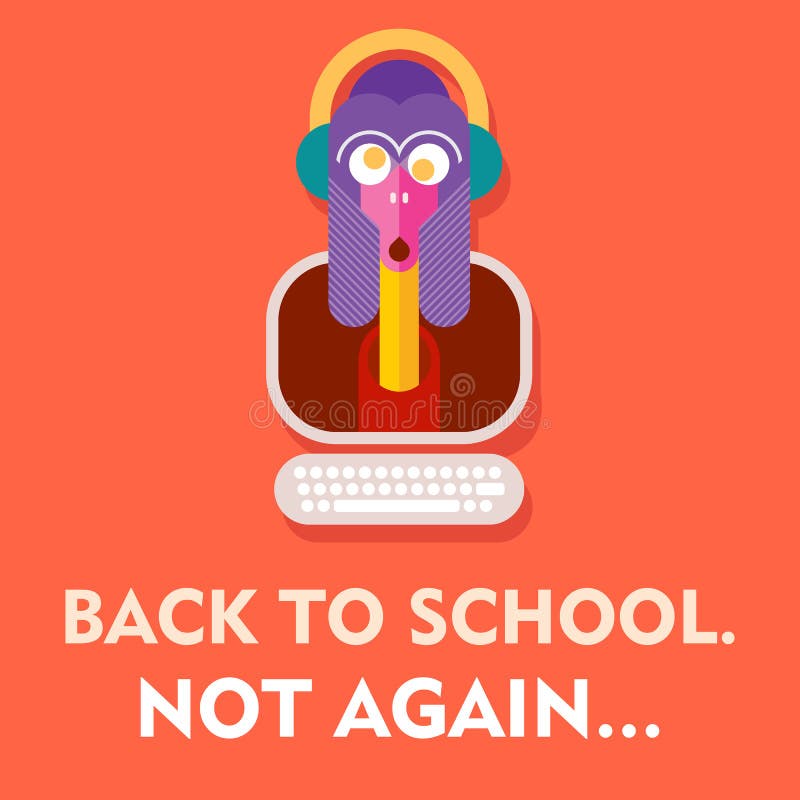 Back to School Poster stock vector. Illustration of student - 75281203