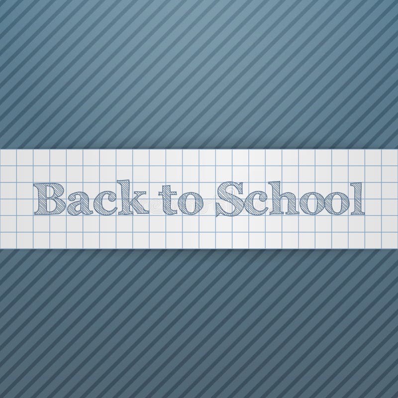 Back To School Realistic Paper Tag Stock Vector - Illustration of ...