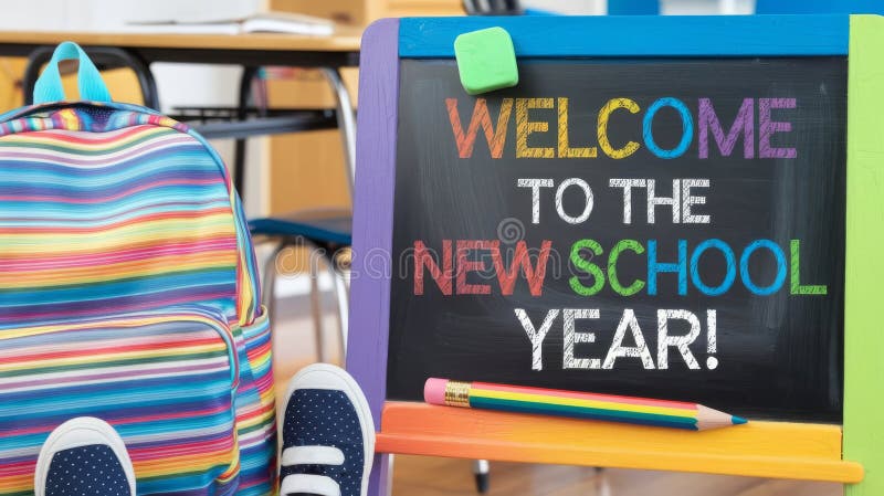 Back To School Scene with Child S Feet and Backpack in Front of a ...