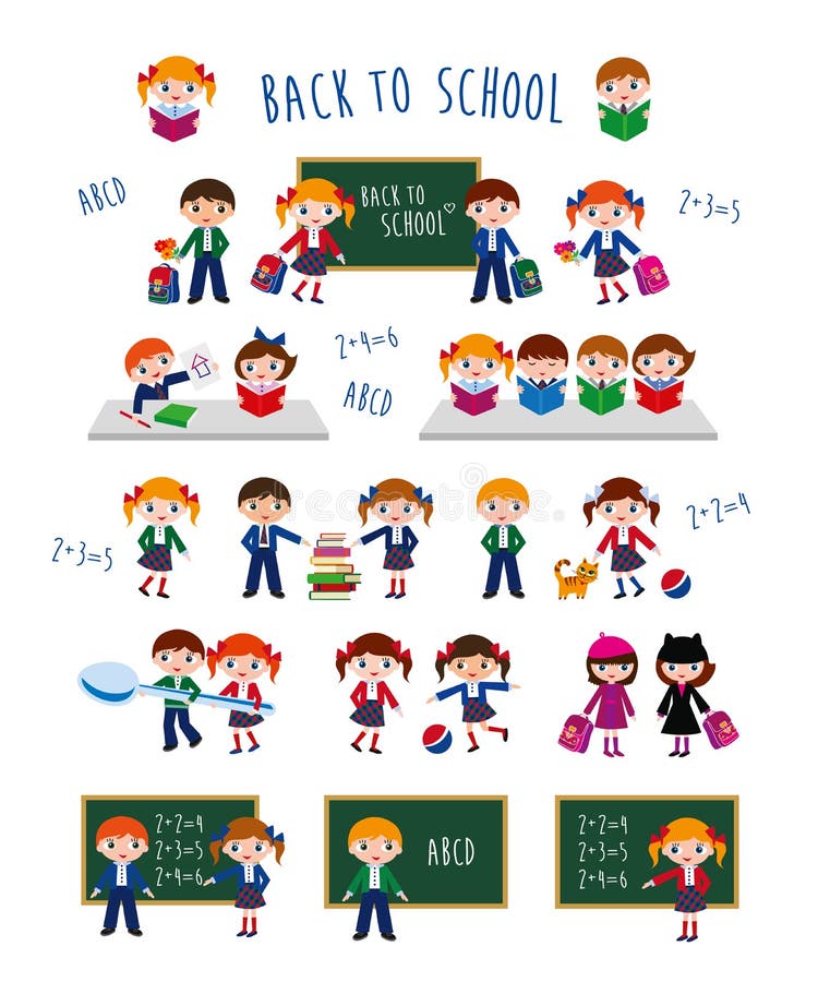 School Situations Stock Illustrations – 132 School Situations Stock ...
