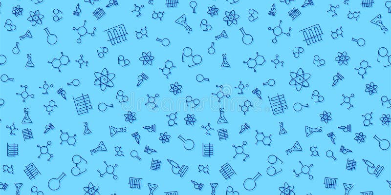 Back To School Seamless Pattern. Learning Concept. Background with ...