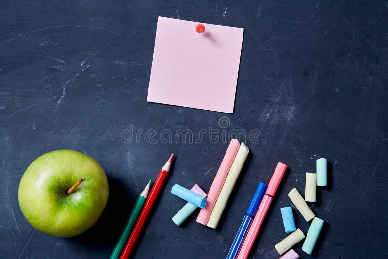 Back To School or Student and Education Concept. Top View. Layout Stock ...
