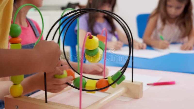 Back To School and Summer Course. Little Children Learning Kindergarten ...