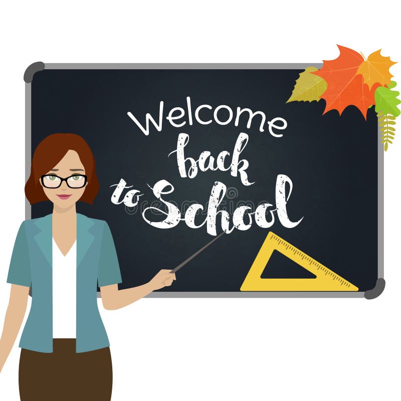 1st September. Back To School. Autumn. Calendar. Vector Illustration ...