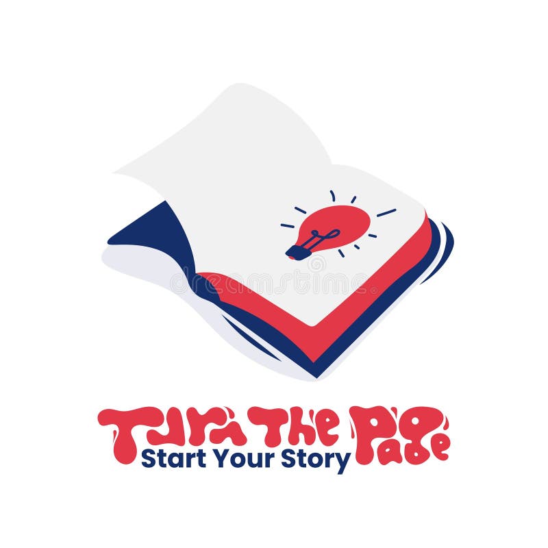 Back To School Template Design with Illustration of an Open Book on the ...