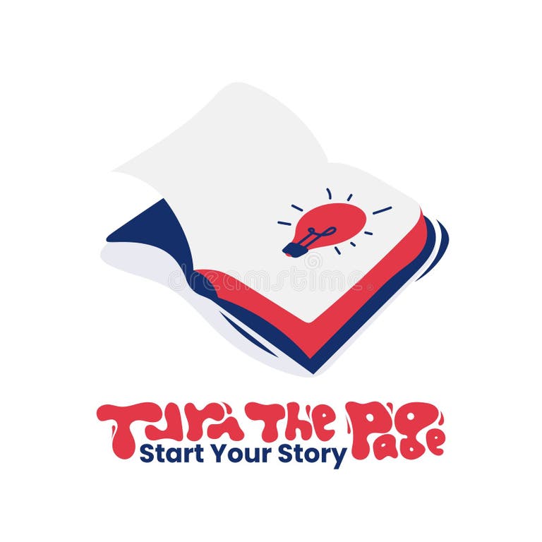 Back To School Template Design with Illustration of an Open Book on the ...