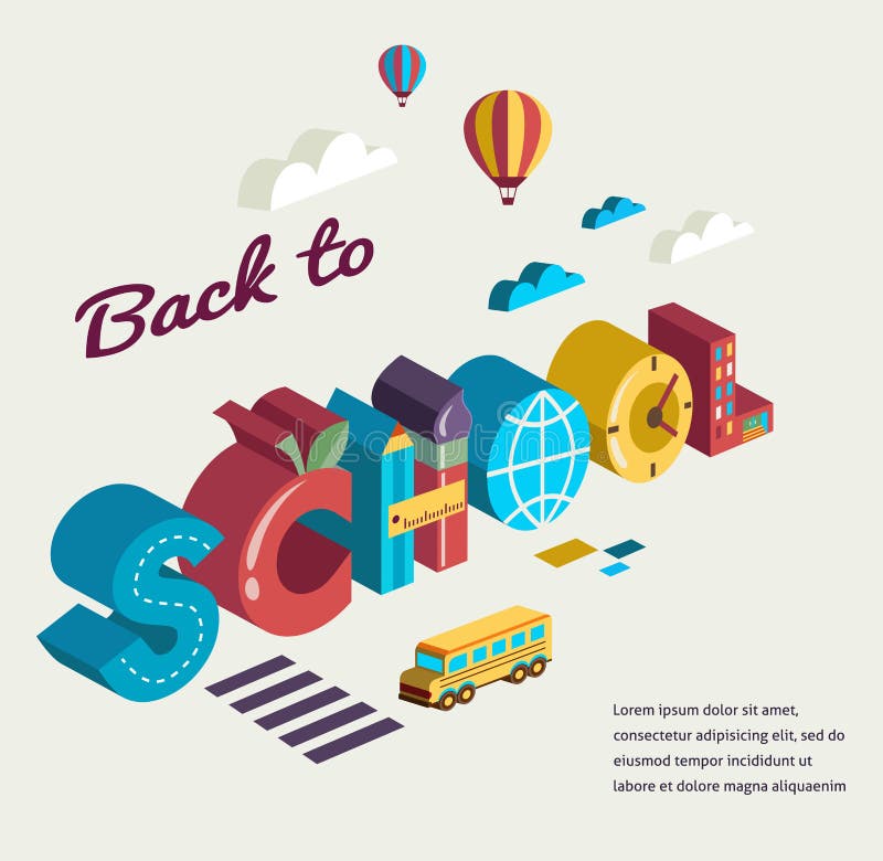 School Art Text Vector Template. Art School in Empty Paper Space with ...