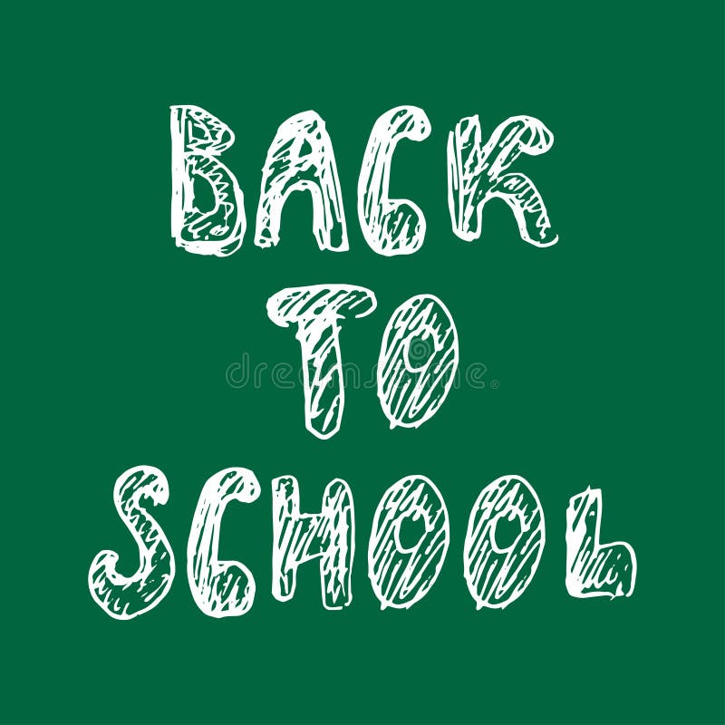 Back to school text stock vector. Illustration of greeting - 122305065