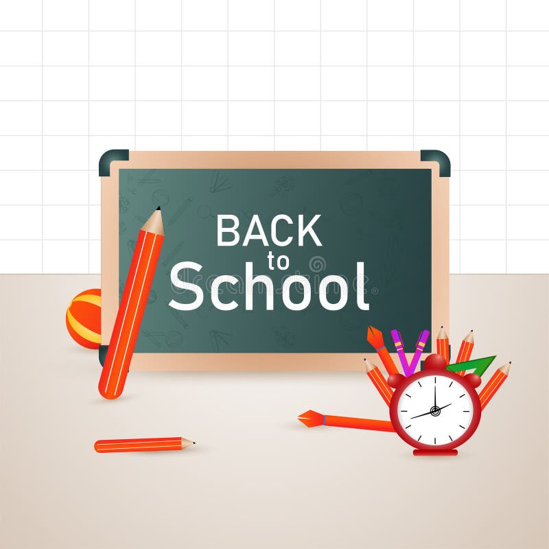 Back To School Text Vector Design Template. Welcome Back To School ...