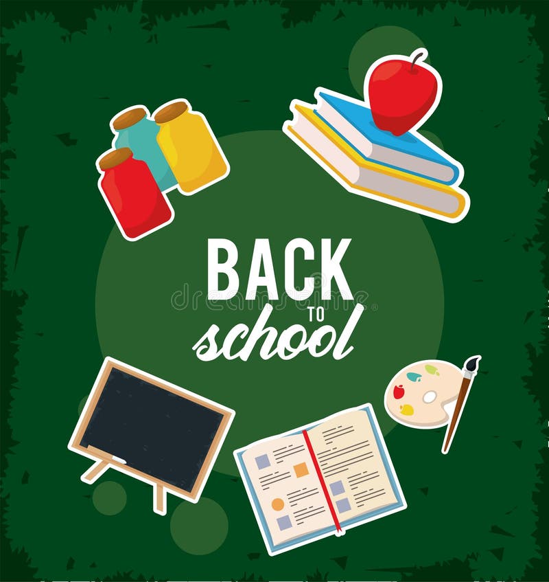 Back to school tools stock vector. Illustration of class - 239370812