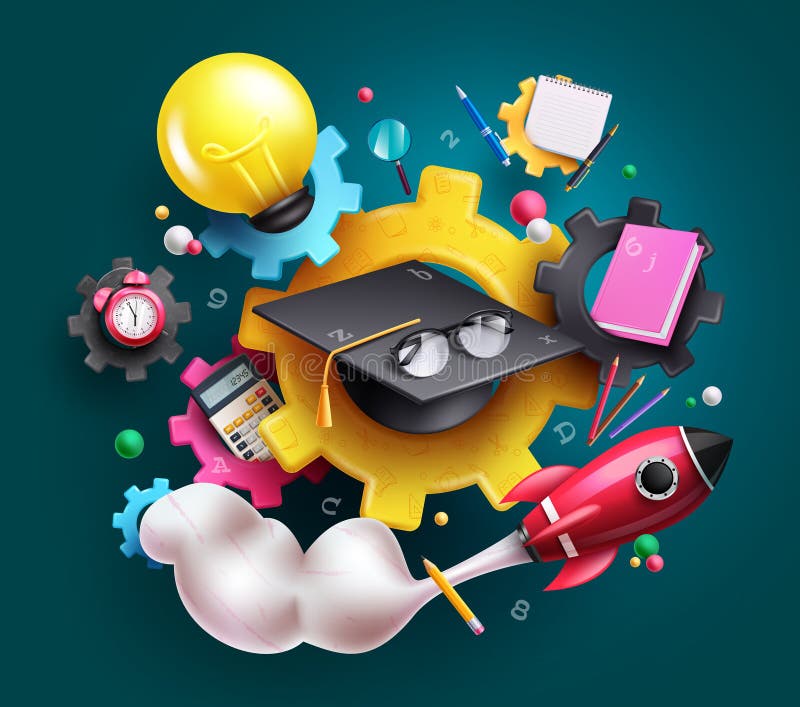 Educational Vector Concept Design. Back To School Education Design ...