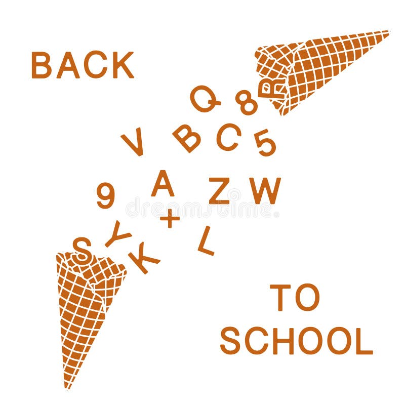 Cones Letters Stock Illustrations – 374 Cones Letters Stock ...