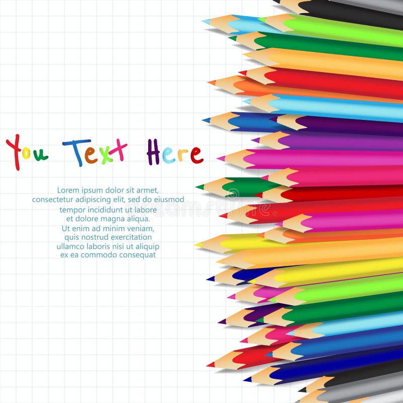 Back To School, Education Concept Background with Line Art Icons and ...