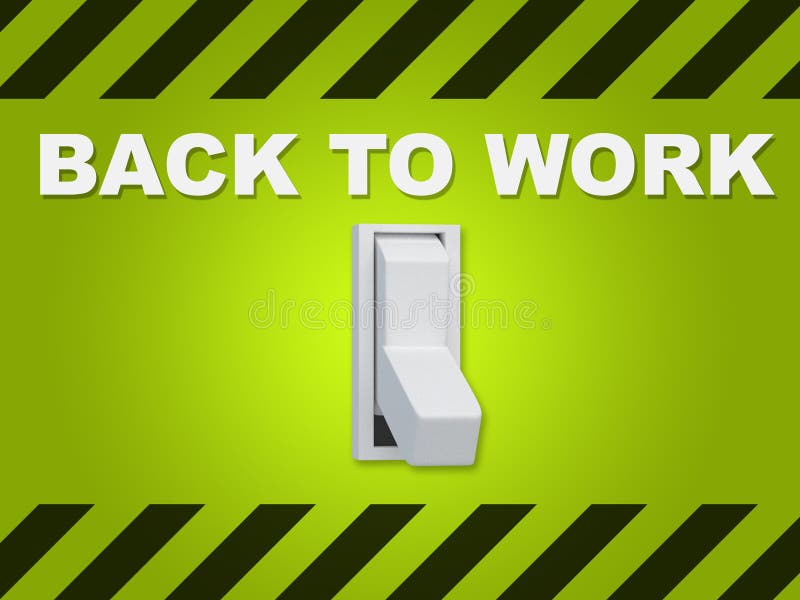 Office Worker Back To Work Stock Illustrations – 428 Office Worker Back ...