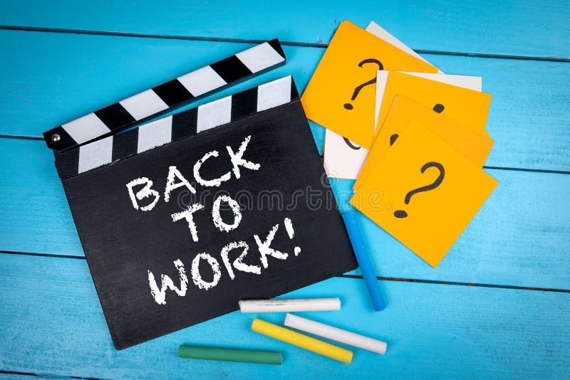 Back To Work Background