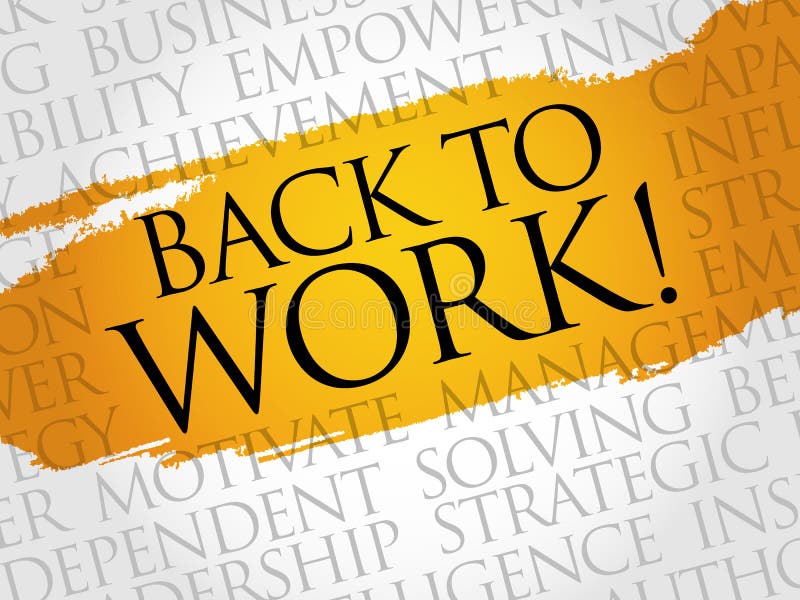 Return To Work Plan Stock Illustrations – 62 Return To Work Plan Stock ...