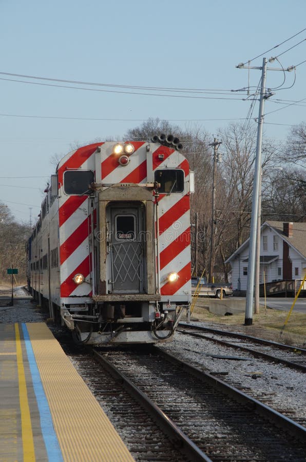 Back of train stock image. Image of blue, power, station - 70719439