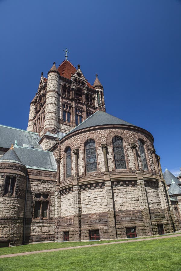 The Back of Trinity Church stock image. Image of trinity - 34855135