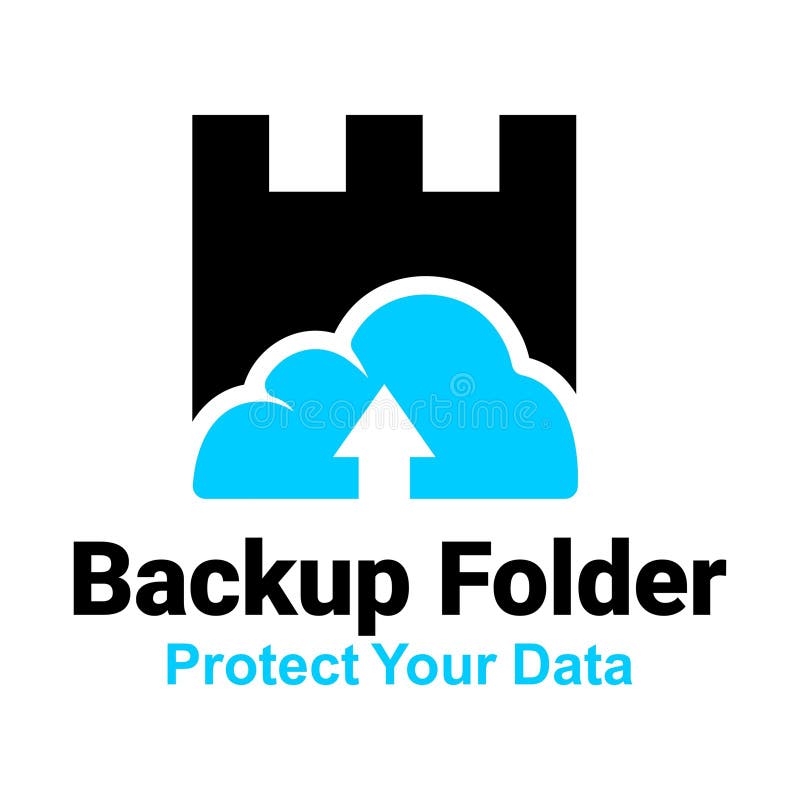 Back Up Data Logo Design Vector Stock Vector - Illustration of design ...