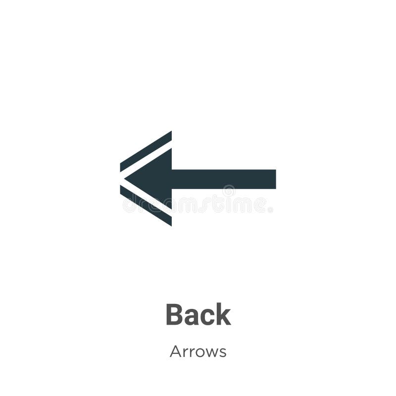 Back arrows icon stock vector. Illustration of pixel - 139432444