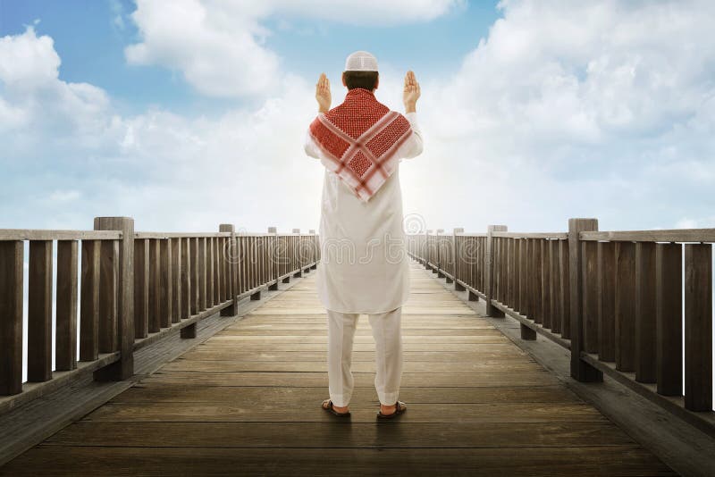 112 Muslim Man Standing Back View Stock Photos - Free & Royalty-Free ...