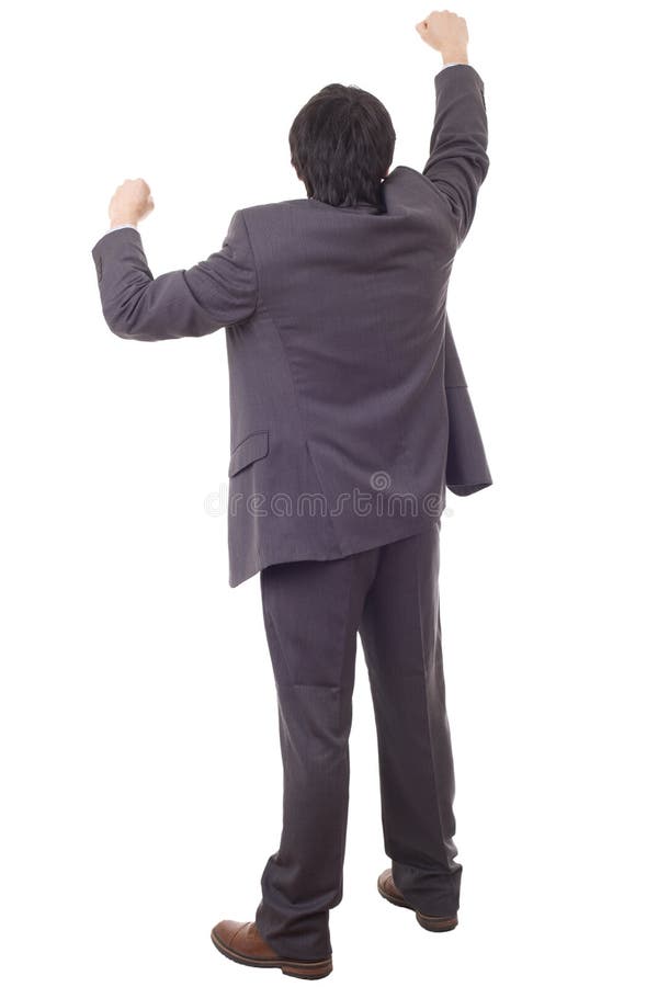 Business man back view stock photo. Image of employee - 172224884