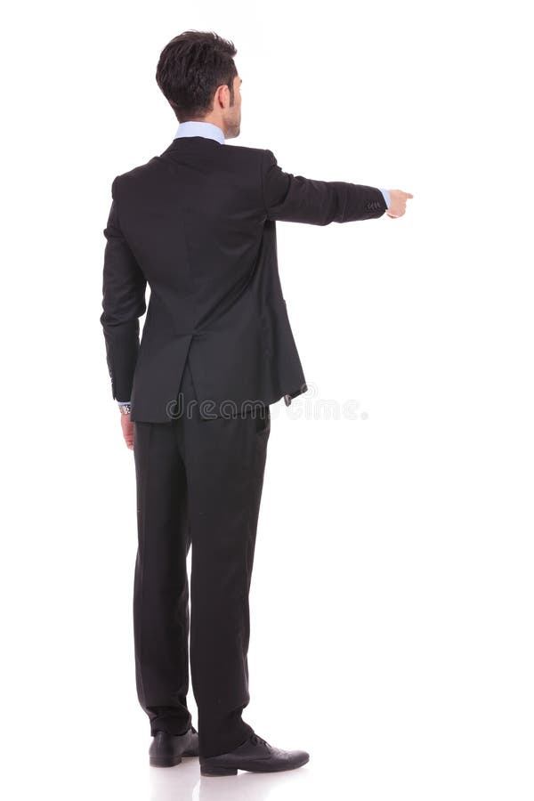 1,233,000+ Businessman pointing finger back view Free Stock Photos ...