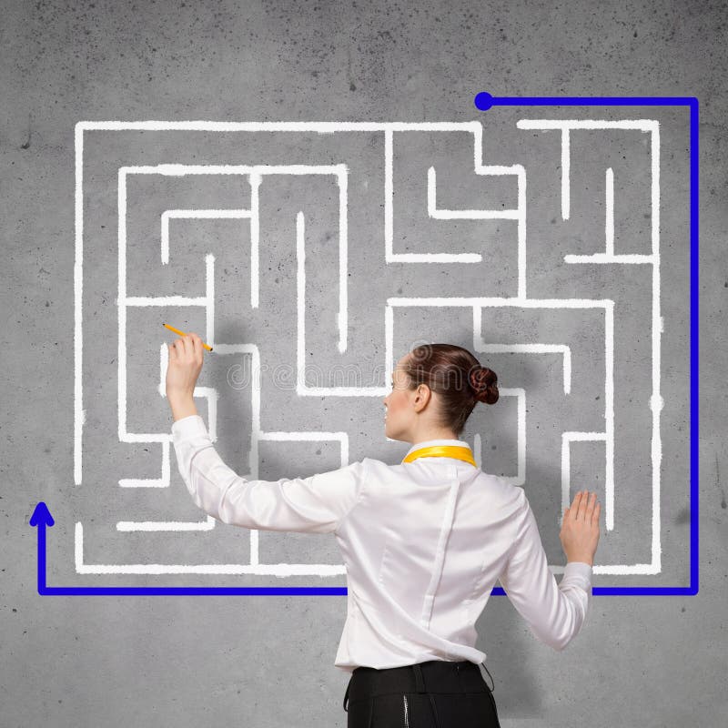 Finding solution stock photo. Image of difficulty, goal - 193248174