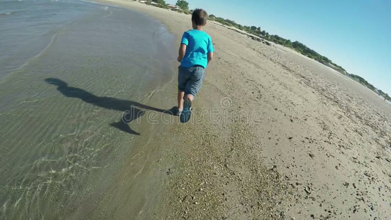 The Confident-looking Boy is Showing Muscles Stock Video - Video of ...