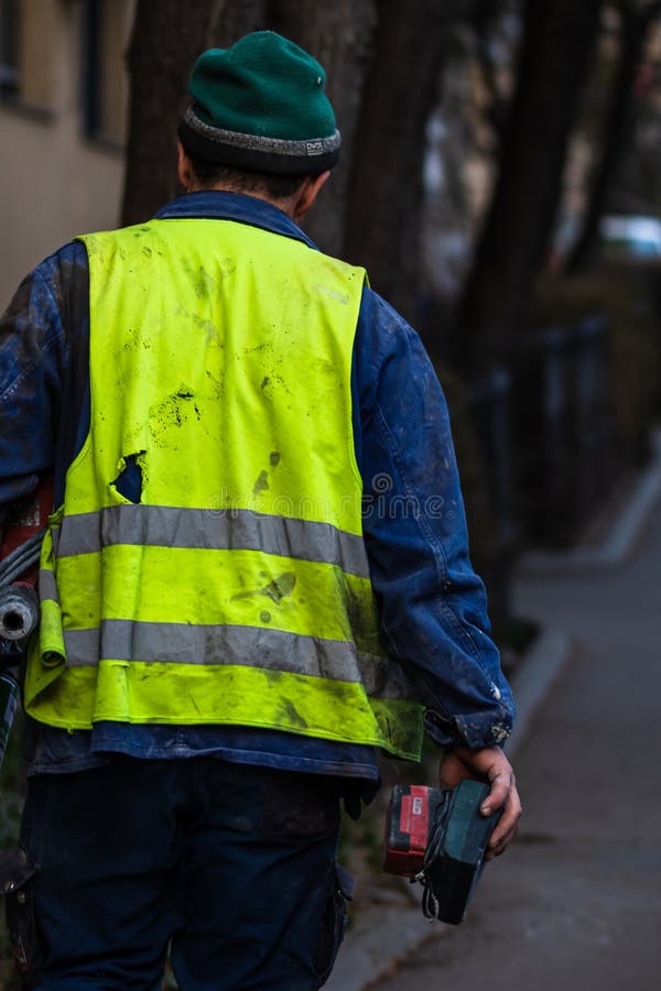 414 Construction Worker Safety Vest Back Stock Photos - Free & Royalty ...