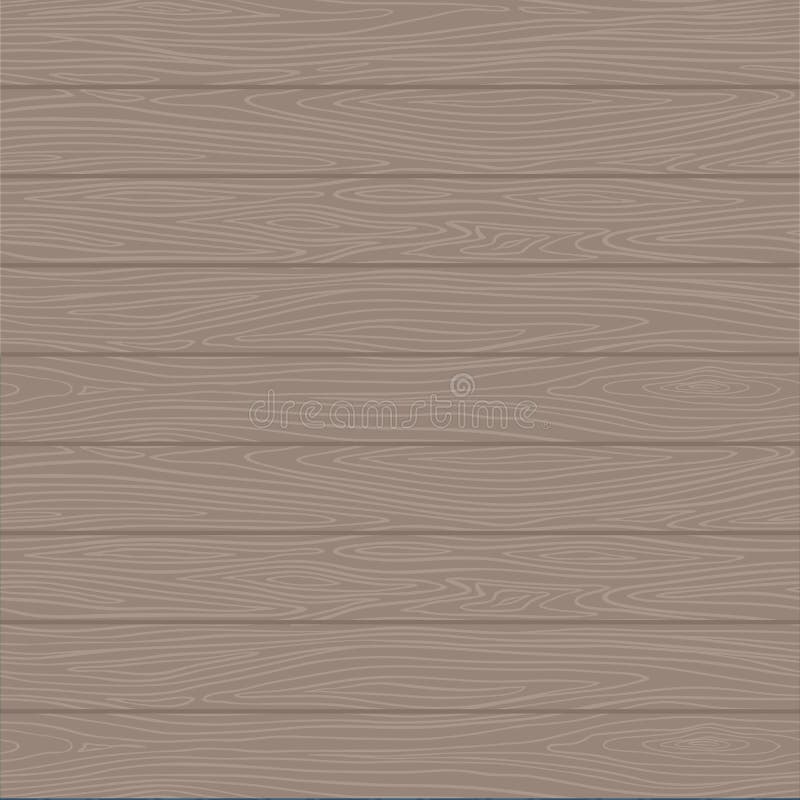 Back View of Dark Wooden Boards Vector Flat Stock Vector - Illustration ...