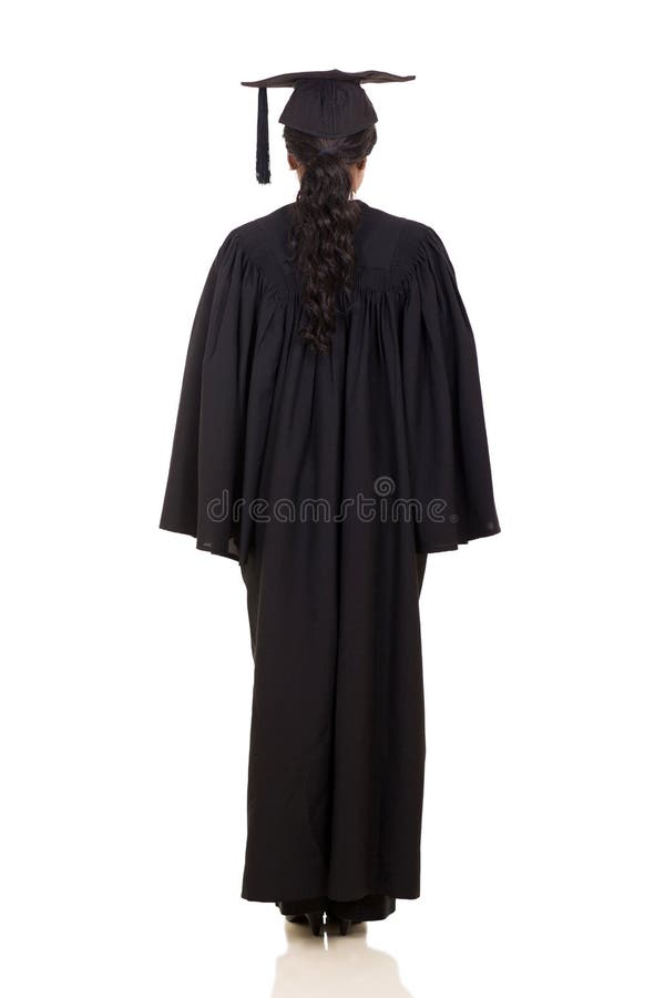 Female Graduate Wear Graduation Cap Stock Photo - Image of grad ...