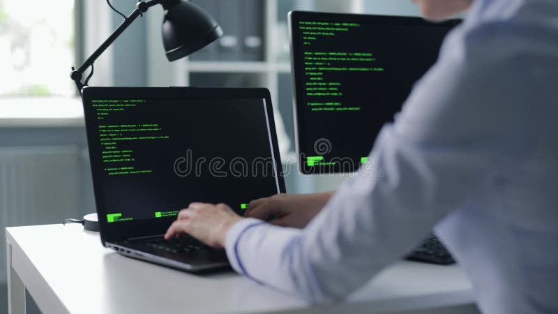 Woman coding on laptop stock video. Video of coding - 237894211 Woman coding on laptop stock video. Video of coding - 237894211