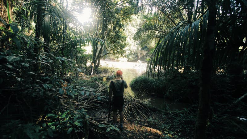 Man exploring jungle stock photo. Image of rainforest - 11576844 Man exploring jungle stock photo. Image of rainforest - 11576844