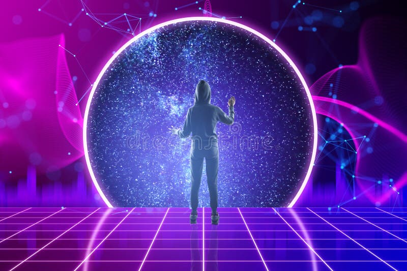 Purple Metaverse Stock Illustrations – 2,554 Purple Metaverse Stock ...