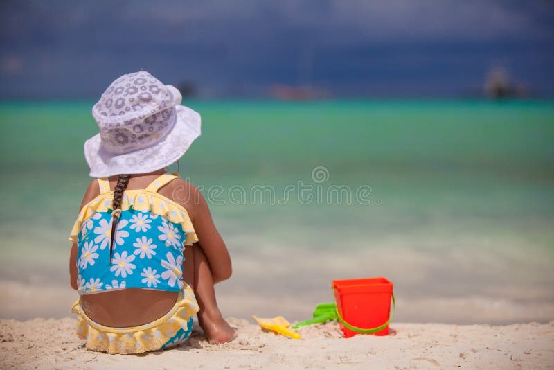 267 Little Girl Swimsuit Back View Stock Photos - Free & Royalty-Free ...