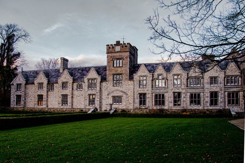 Back View of Mallow Mansion Editorial Photography - Image of towering ...