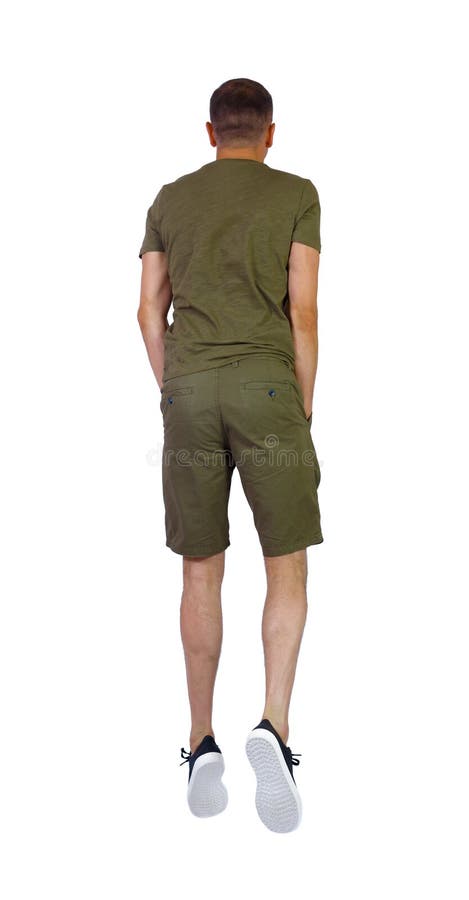 Back View of Man in Zero Gravity or a Fall Stock Image - Image of ...