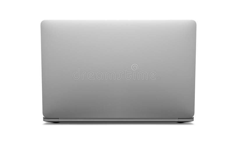 107 Computer Laptop Open Back View Isolated Stock Photos - Free ...