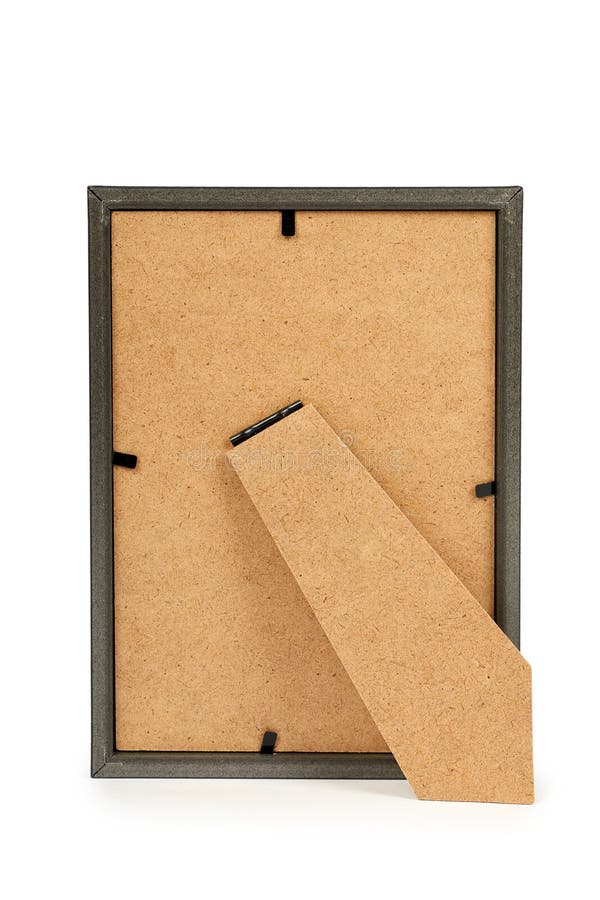 Bamboo Photo Frame Isolated on White Background Stock Image - Image of ...