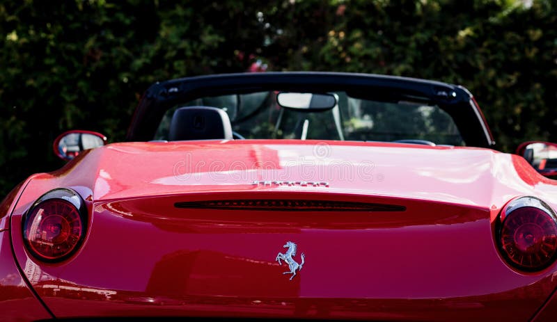 Back of Ferrari 458 Italia editorial photo. Image of luxury - 19757731