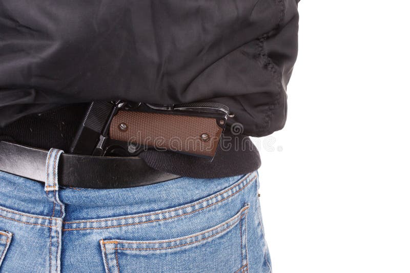 Man Holding Rifle Back View Stock Photos - Free & Royalty-Free Stock ...