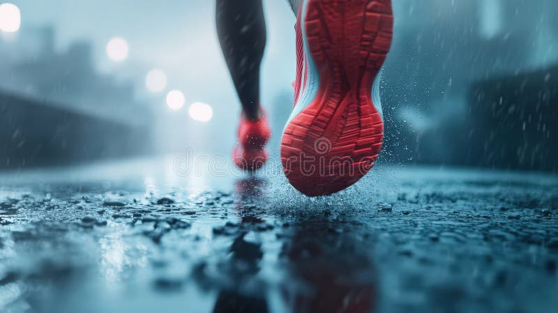 Back view of runner stock image. Image of endurance - 350287429