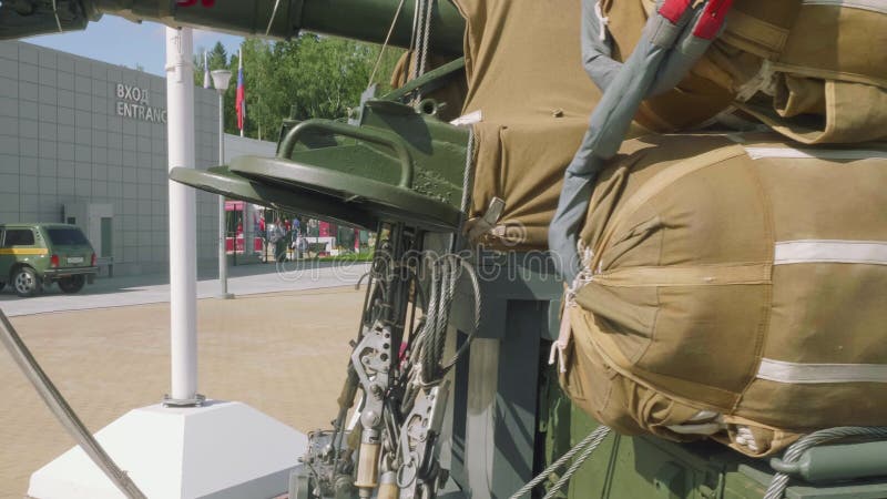 Back View of Plane Board during Flight. People Sit on Chairs Reading ...