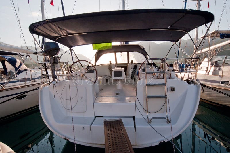 Sailing boat stock photo. Image of romantic, nature, ocean - 14281354