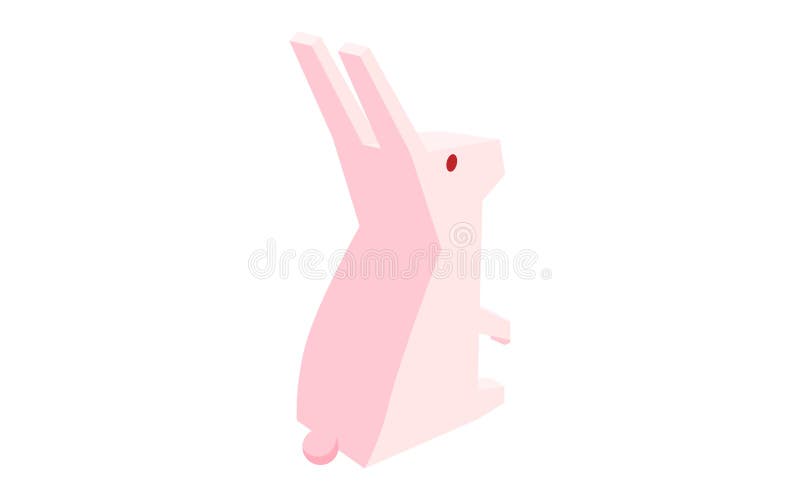 Cute Easter Bunny Rabbit Back View Stock Illustrations – 127 Cute ...