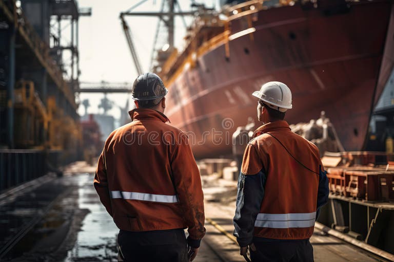 Shipyard Workers Stock Illustrations – 238 Shipyard Workers Stock ...