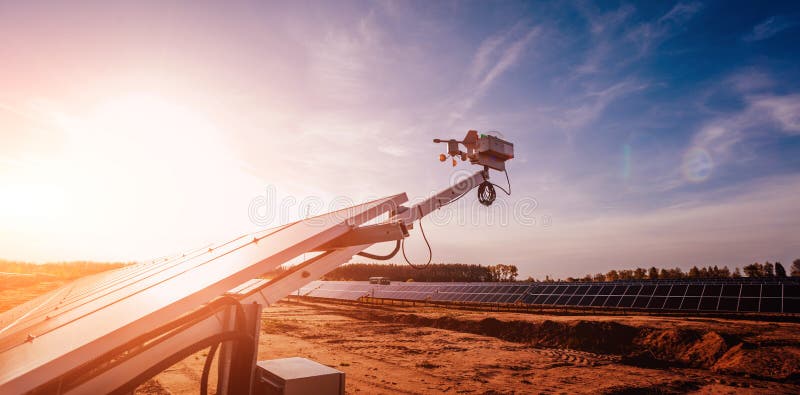 Back View of Solar Panel. Inverter To Transform Direct Current into ...