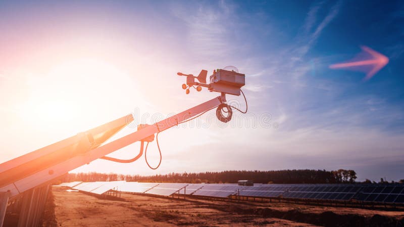 Back View of Solar Panel. Turning Gear Stock Photo - Image of renewable ...